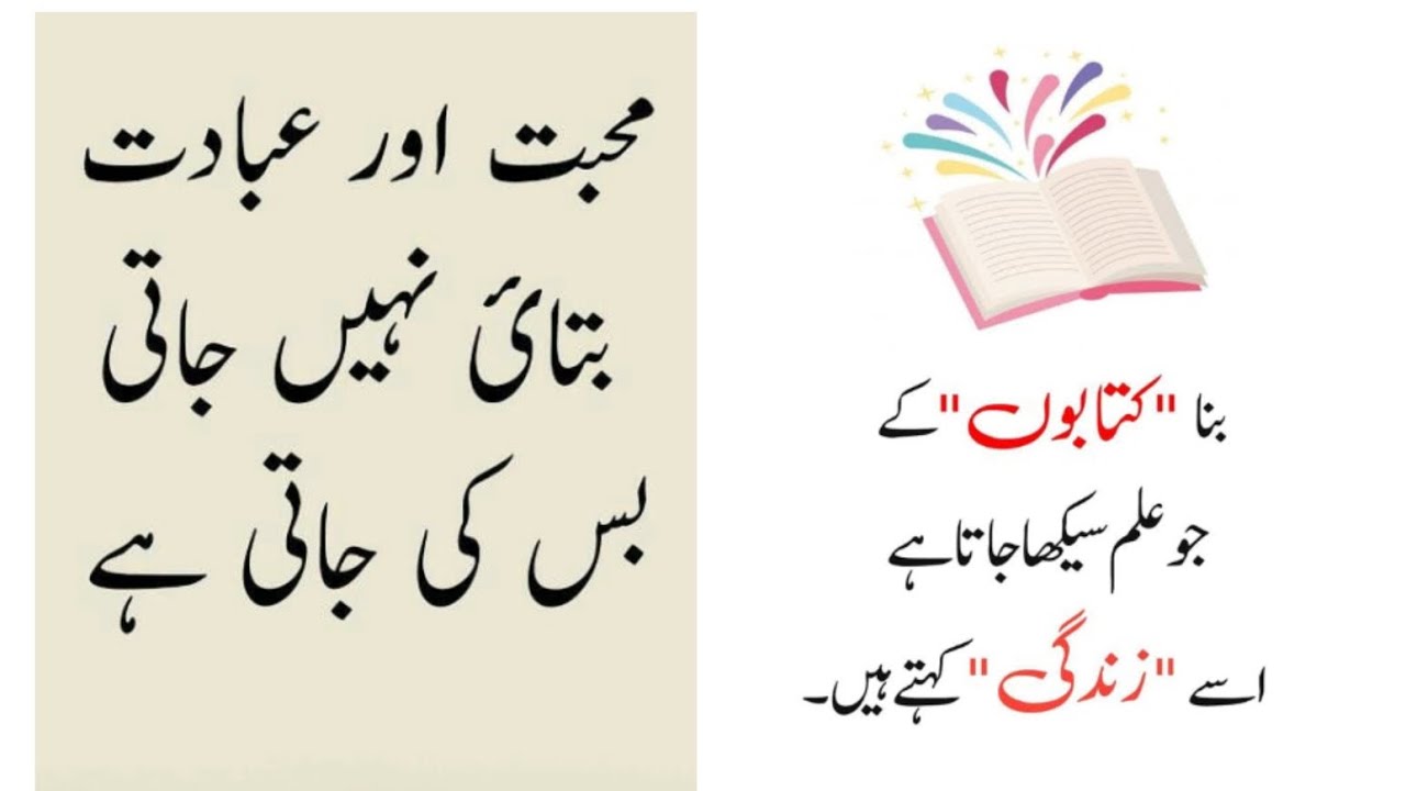 Mohabbat Aur Ibadat Beautiful Quotes Watsapp Status 🥰💞🥀. - YouTube
