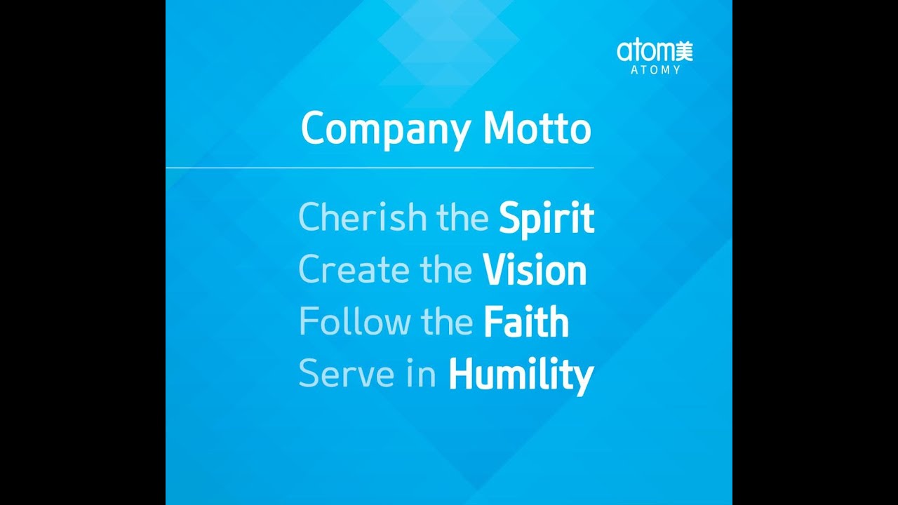 ATOMY MOTTO - YouTube