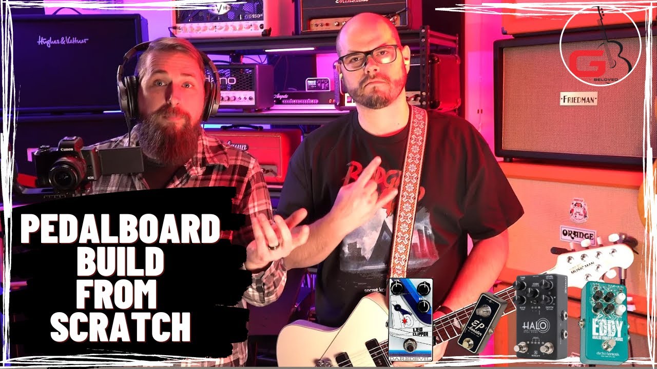 Building a Custom Pedal Board & All the Musical Possibilities - YouTube