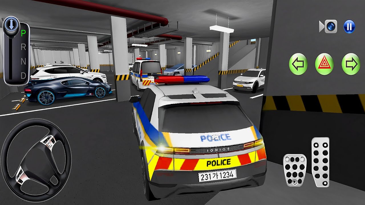 🚨 INSANE Police Car Delivery in Tight Garage! 3D Driving Skills Tested ...