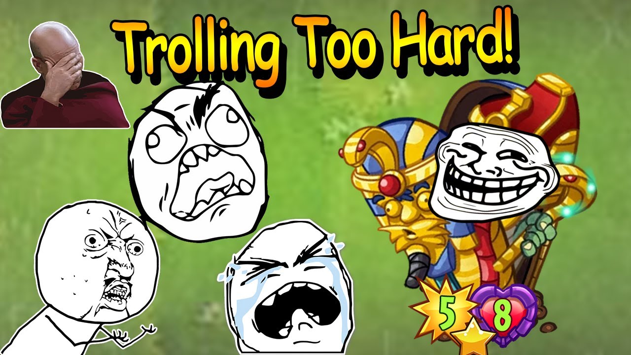 TROLLING OPPONENTS With Untrickable Undying Pharaoh! PvZ Heroes - YouTube