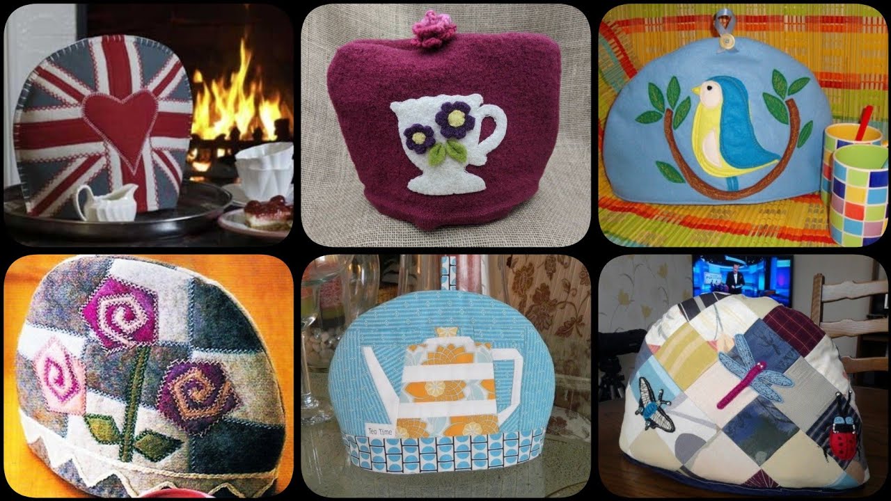 Lovely simple patchwork tea cozy design and ideas🌺🌺 - YouTube