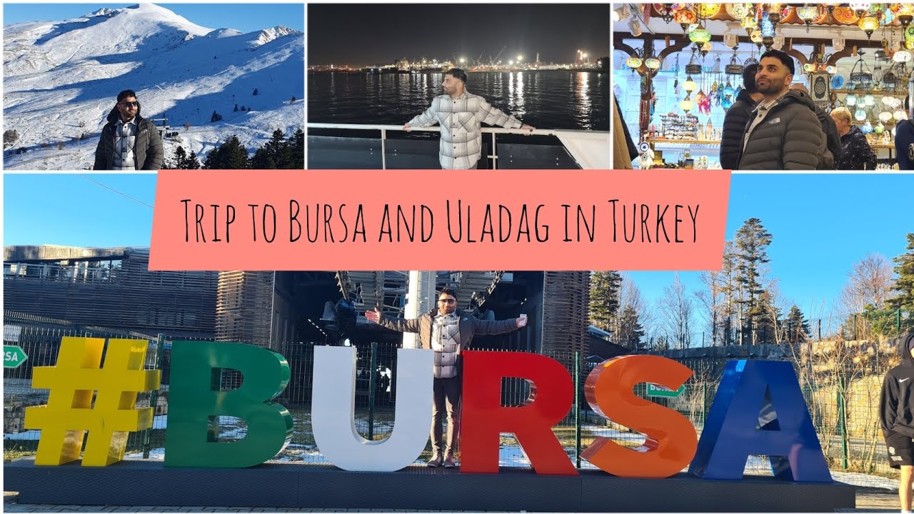 Turkey Vlog 5|Trip to Bursa and Uludag Part 1| Snow| Tour|VlogbyAJ ...