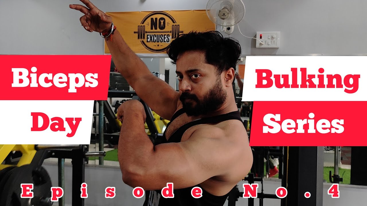 Bulking | Natural Bodybuilding | Biceps Day | Workout for Bigger Biceps ...