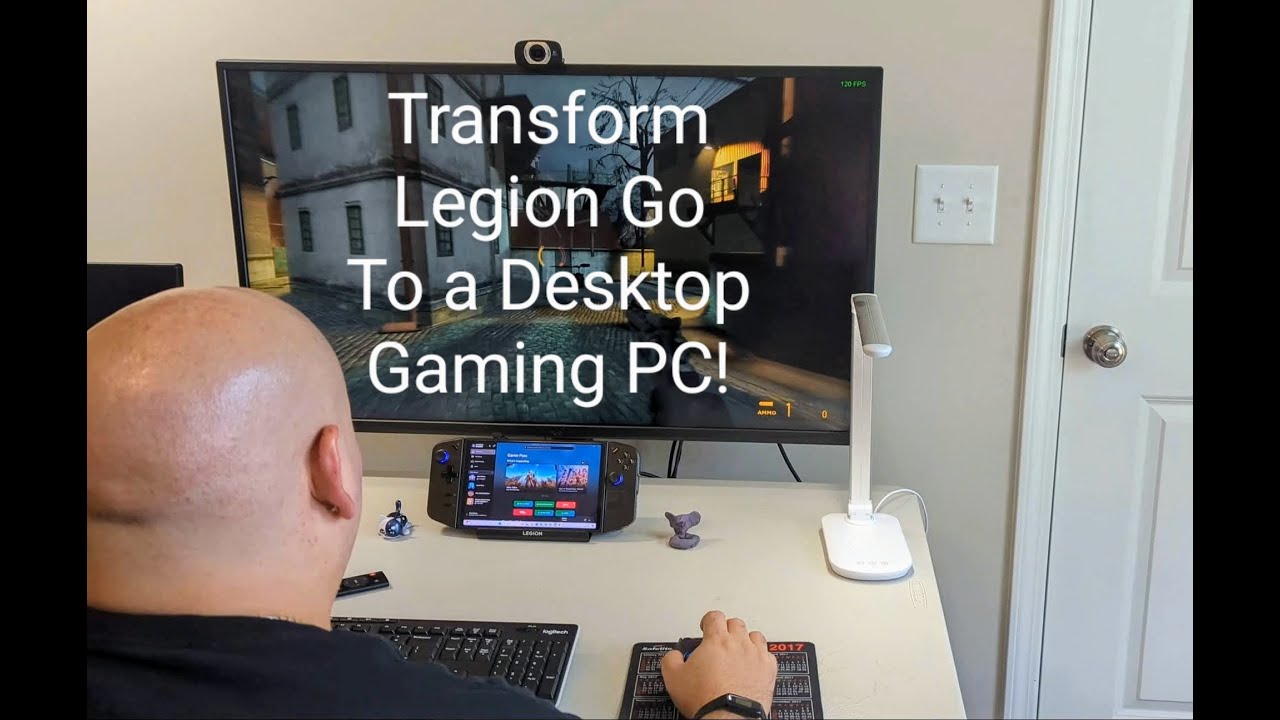 Legion Go Desktop Gaming Like a Boss, With Official Dock - YouTube