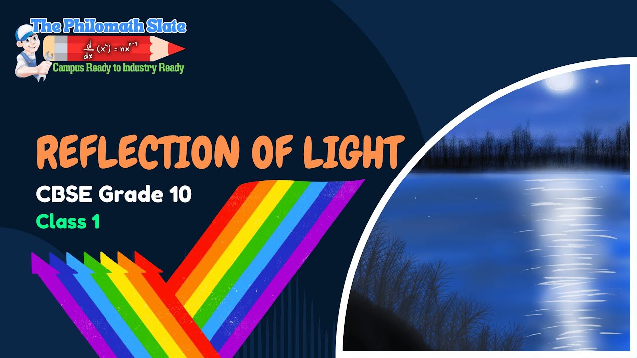 Lec 01 I Reflection of Light I Intro I CBSE I Grade 10 - YouTube