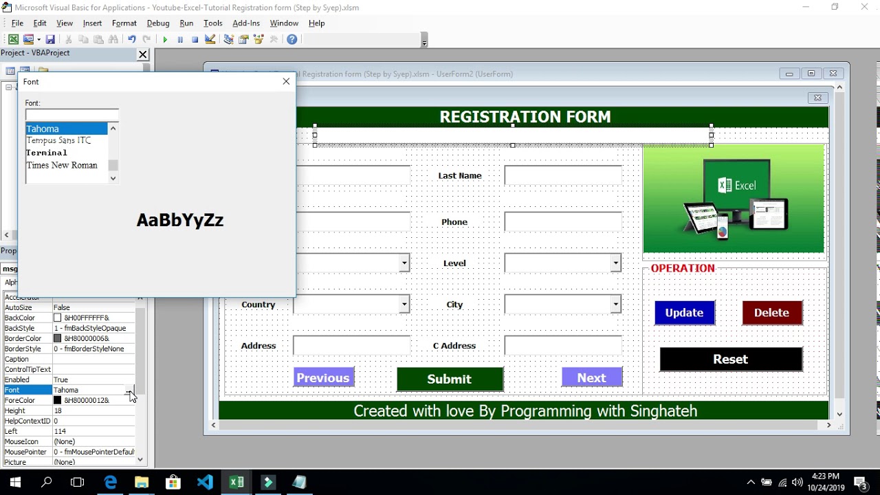 How To Create An Excel Data Entry Form Worksheet Step By Step With Validation Part 2 Youtube