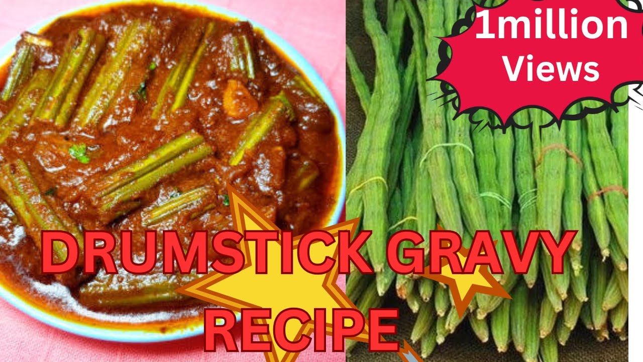 Drumstick Gravy Recipe | munakaya gravy recipe Telughu - YouTube