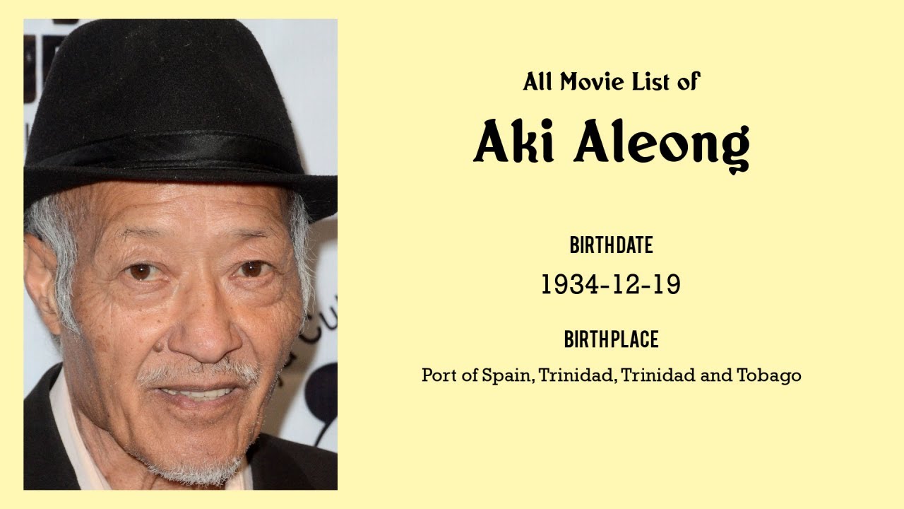 Aki Aleong Movies list Aki Aleong| Filmography of Aki Aleong - YouTube