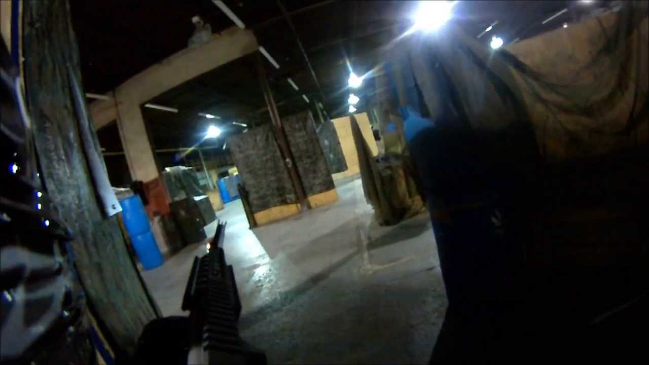 Airsoft Tulsa Indoor Field public game clips - YouTube