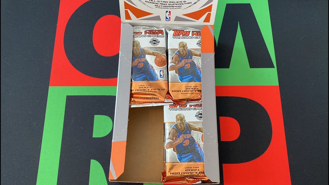 2004-05 Topps NBA Basketball Jumbo Box Part 2! 🏀 - YouTube