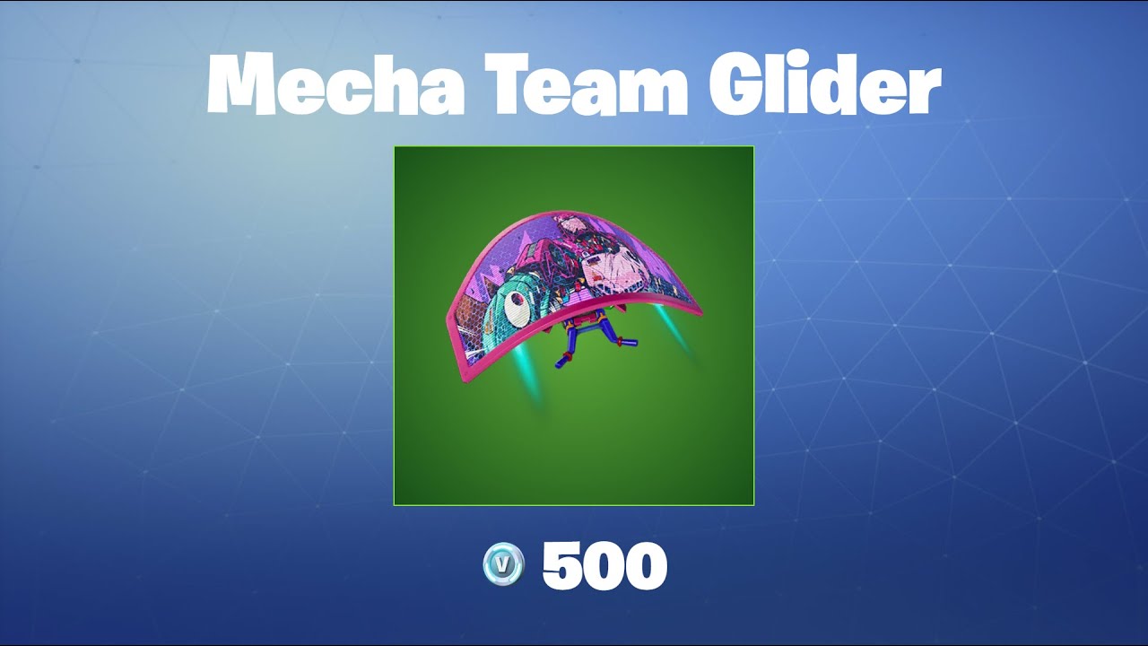 Mecha Team Glider | Fortnite Glider - YouTube