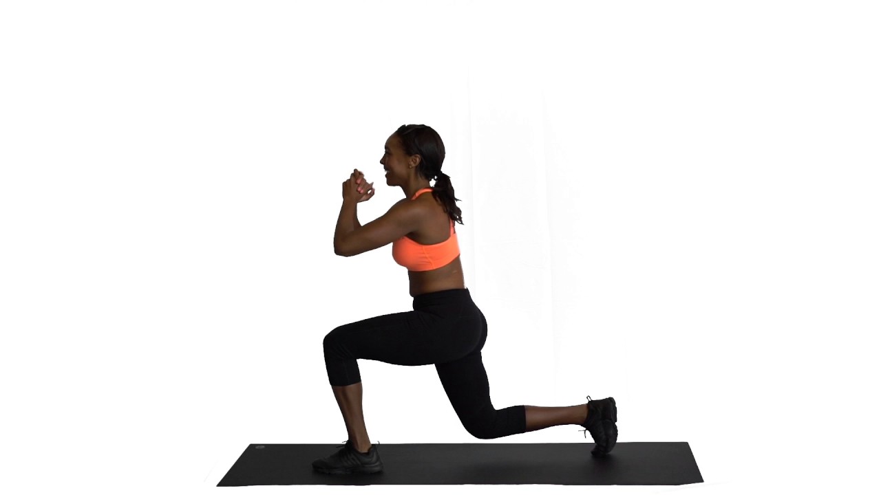 GRIT By Brit - Plyo Lunge Hops - YouTube