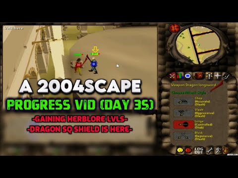 Staking w/Dragon Longsword at the Duel Arena in 2004Scape!! Lost City (DAY 35)