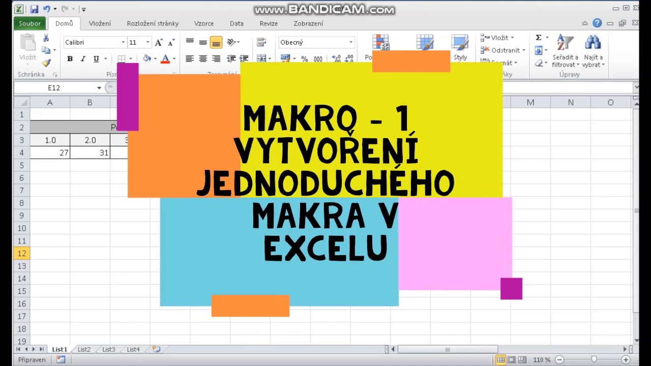 Excel Makra 1 - YouTube