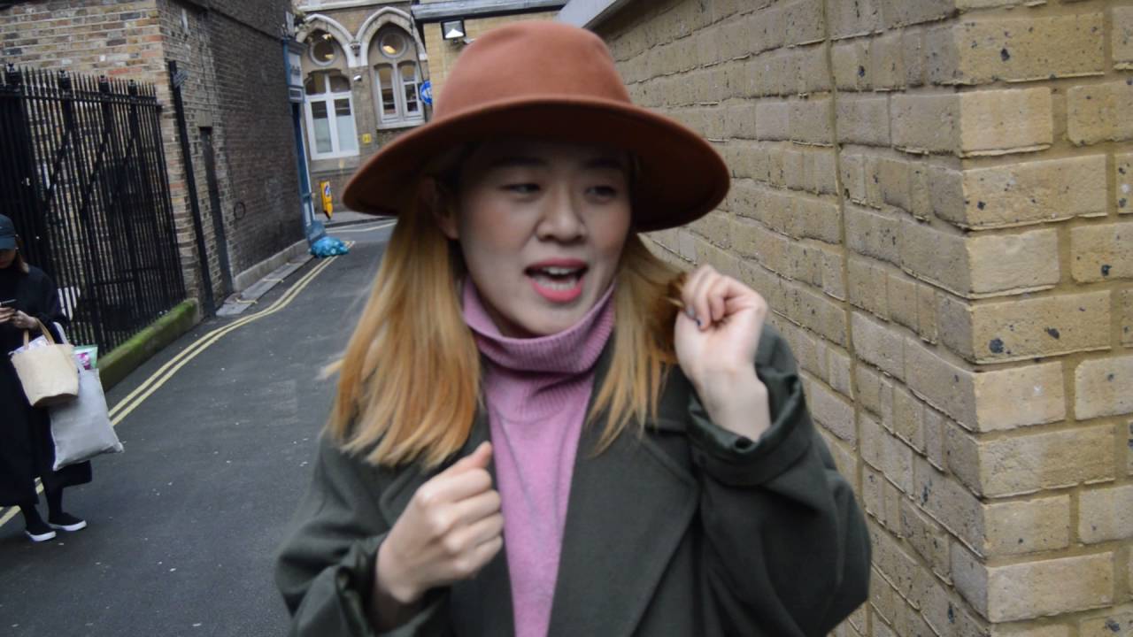 Minju Kwon at London Fashion Week - YouTube