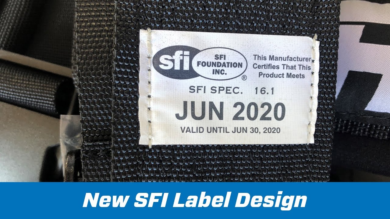 New SFI Label Design - YouTube