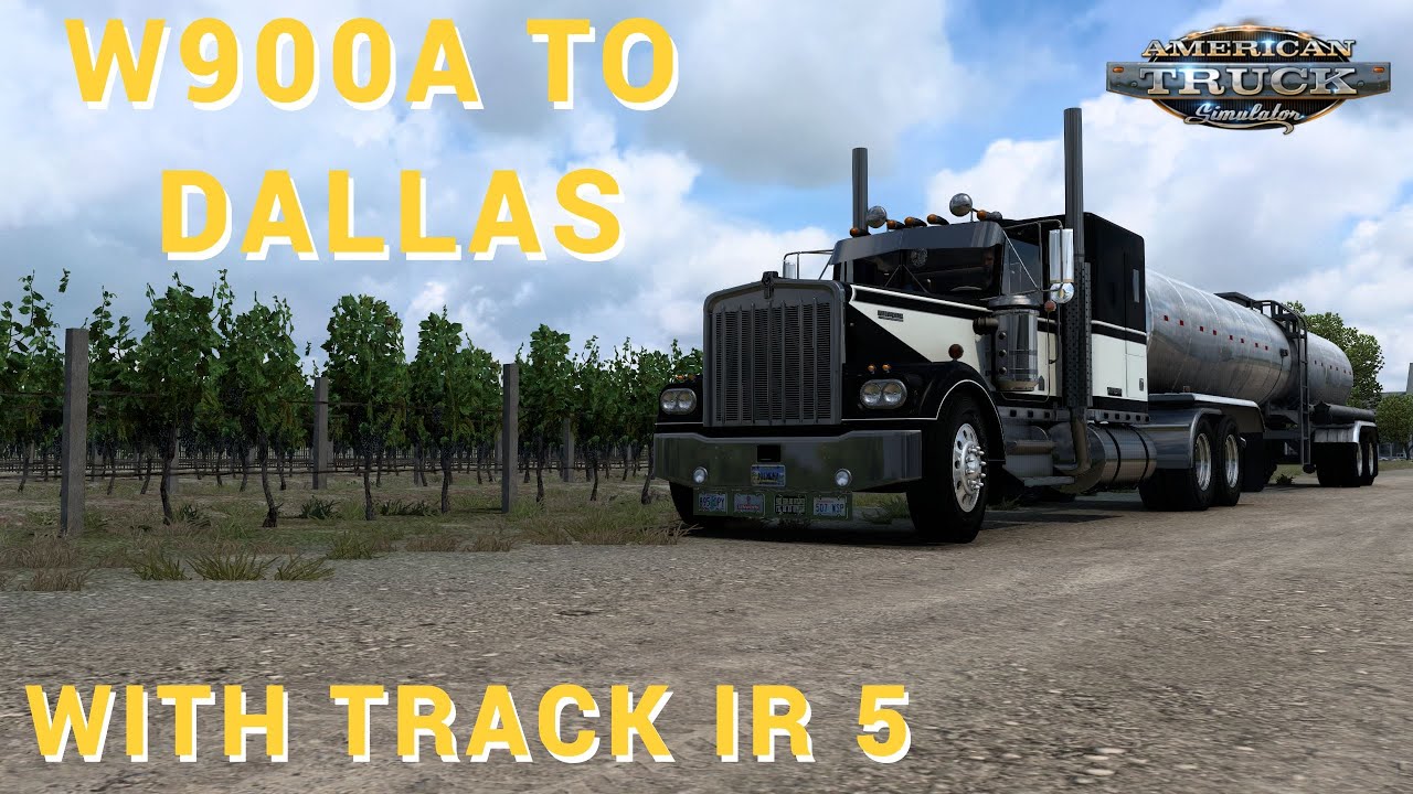 ATS | W900A TO DALLAS | #ats #americatrucksimulator #n14 #cummins - YouTube
