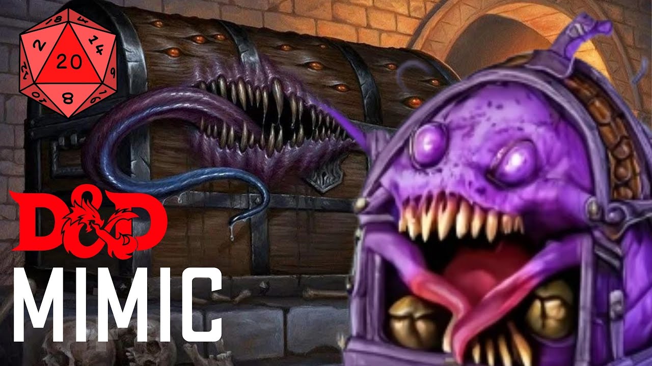 What is a Mimic in D&D? - A Shape-Shifting Enigma - YouTube
