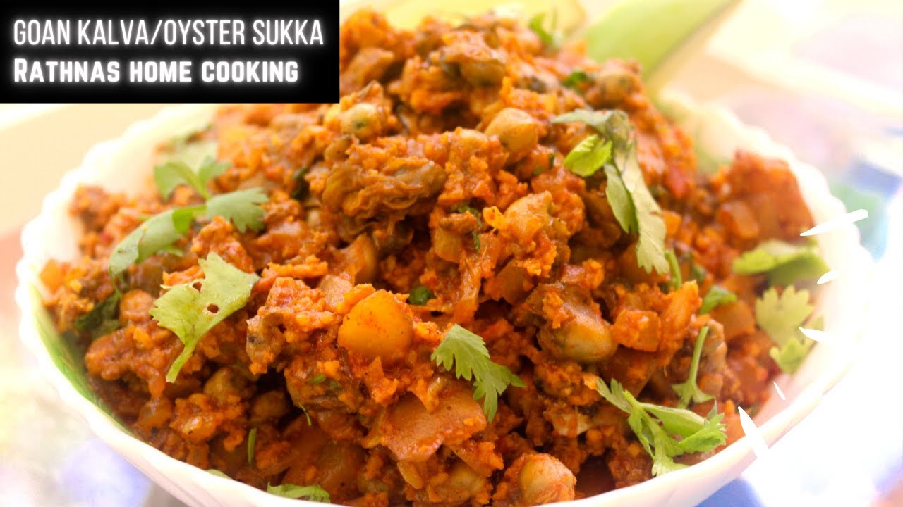 Kalva Masala | Oyster Masala | Kalwa Sukka Goan Style | Kalwache Sukka ...