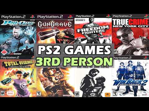TOP 40 BEST PS2 THIRD PERSON SHOOTER GAMES || PS2 GAMES