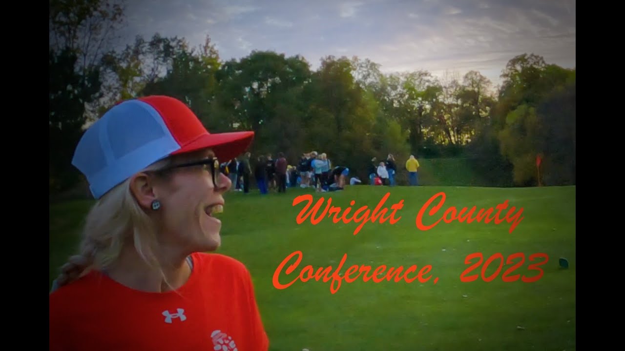 Wright County Conference, 2023. Girls 5k. - YouTube