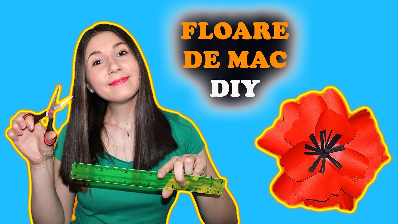 Floare de mac (2021) DIY - YouTube