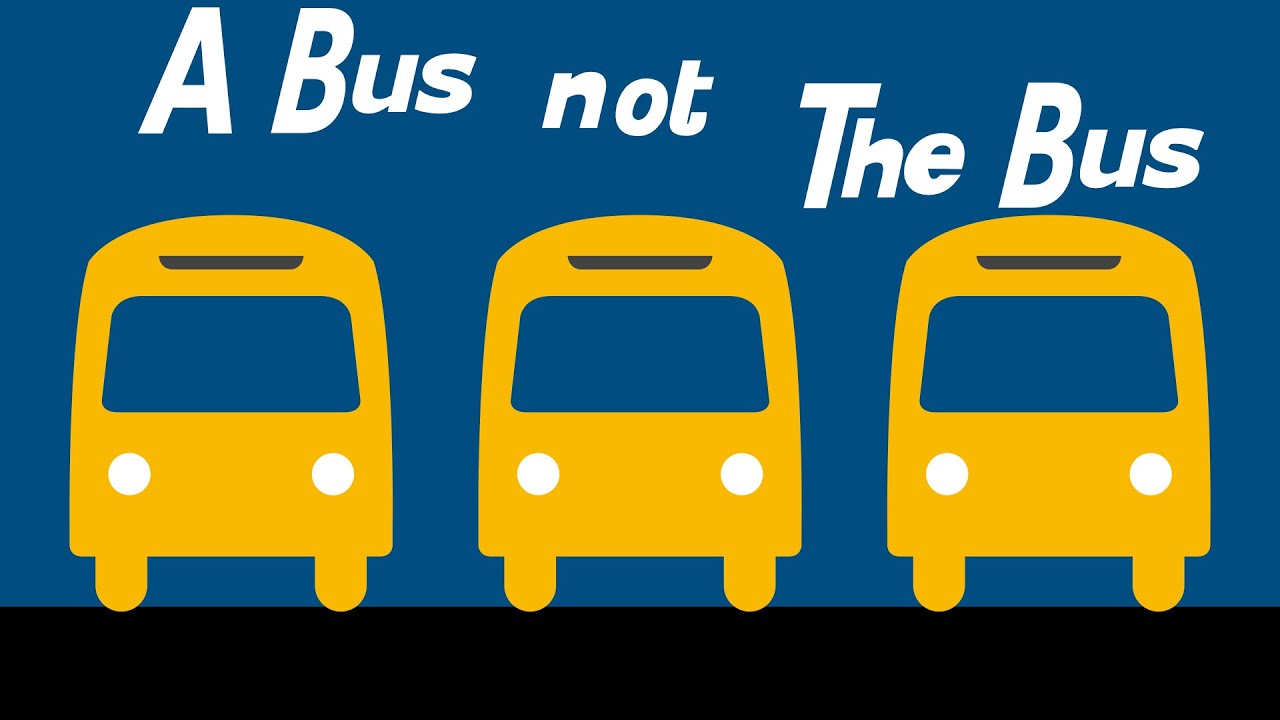 A Bus Not The Bus: Week 1 Intro - YouTube