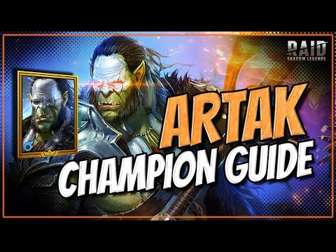 Raid: Shadow Legends | Artak Champion Guide | Hydra Dungeons Top Legi ...