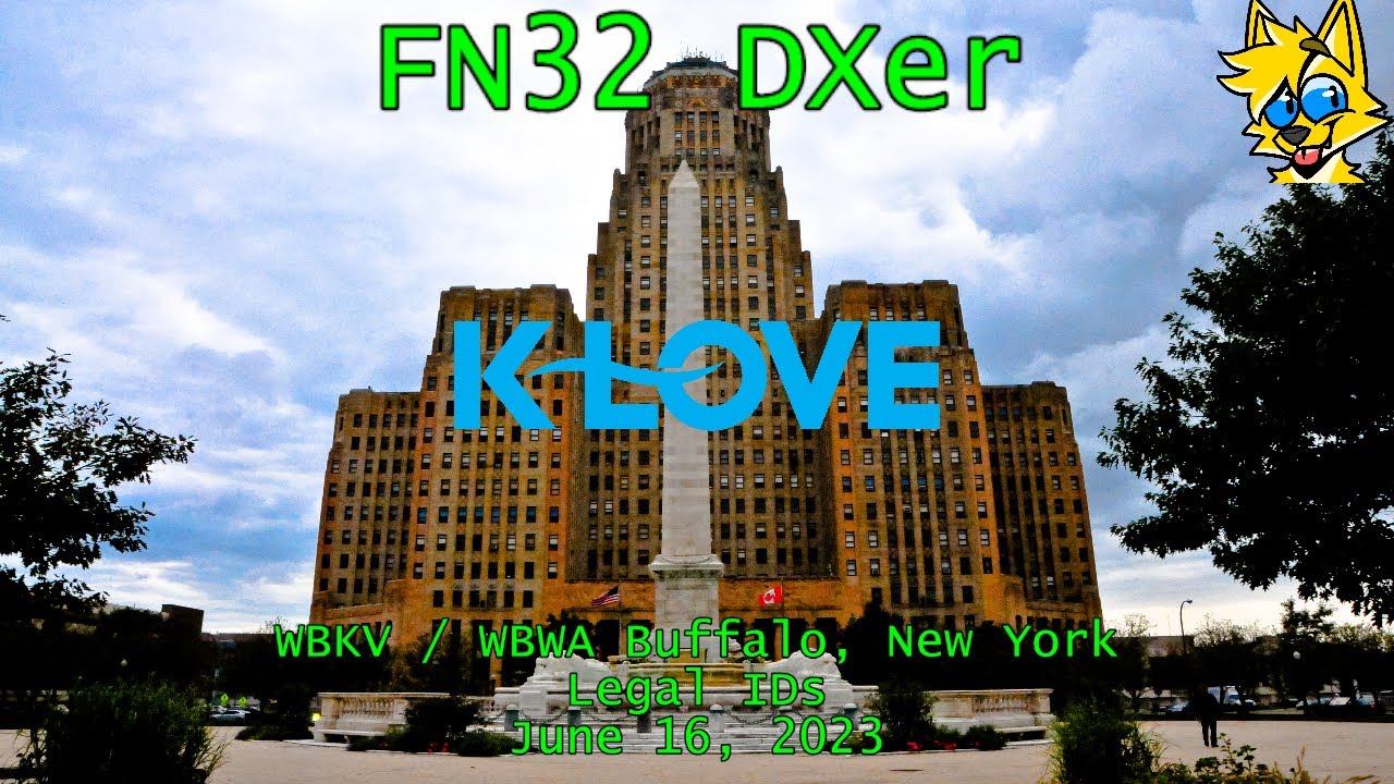 K-LOVE | WBKV/WBWA Buffalo, New York Legal IDs (6/16/2023) - YouTube