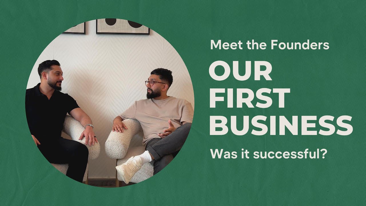 Founders series - Was our first business a success? - YouTube