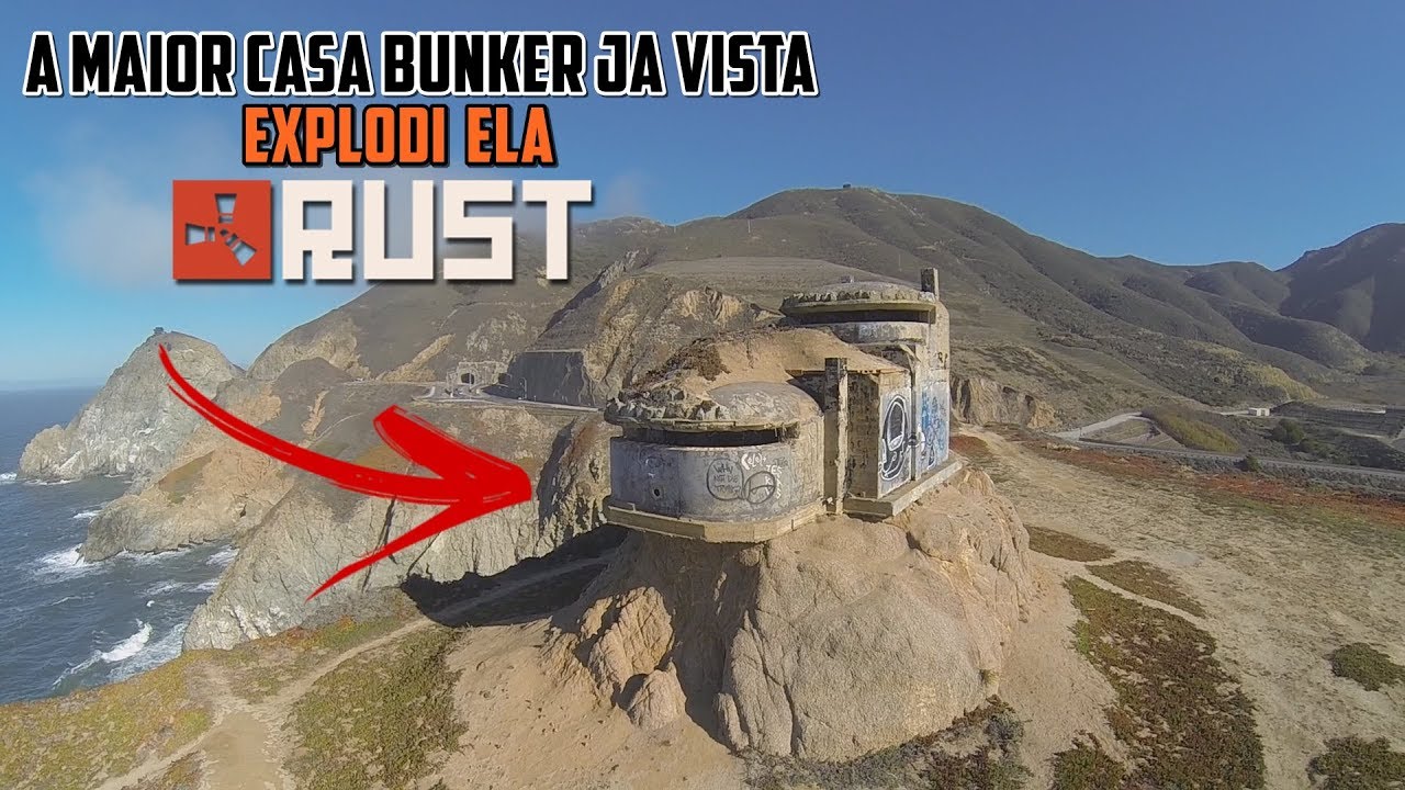 RUST: A MAIOR CASA BUNKER JÁ VISTA NA HISTORIA - YouTube