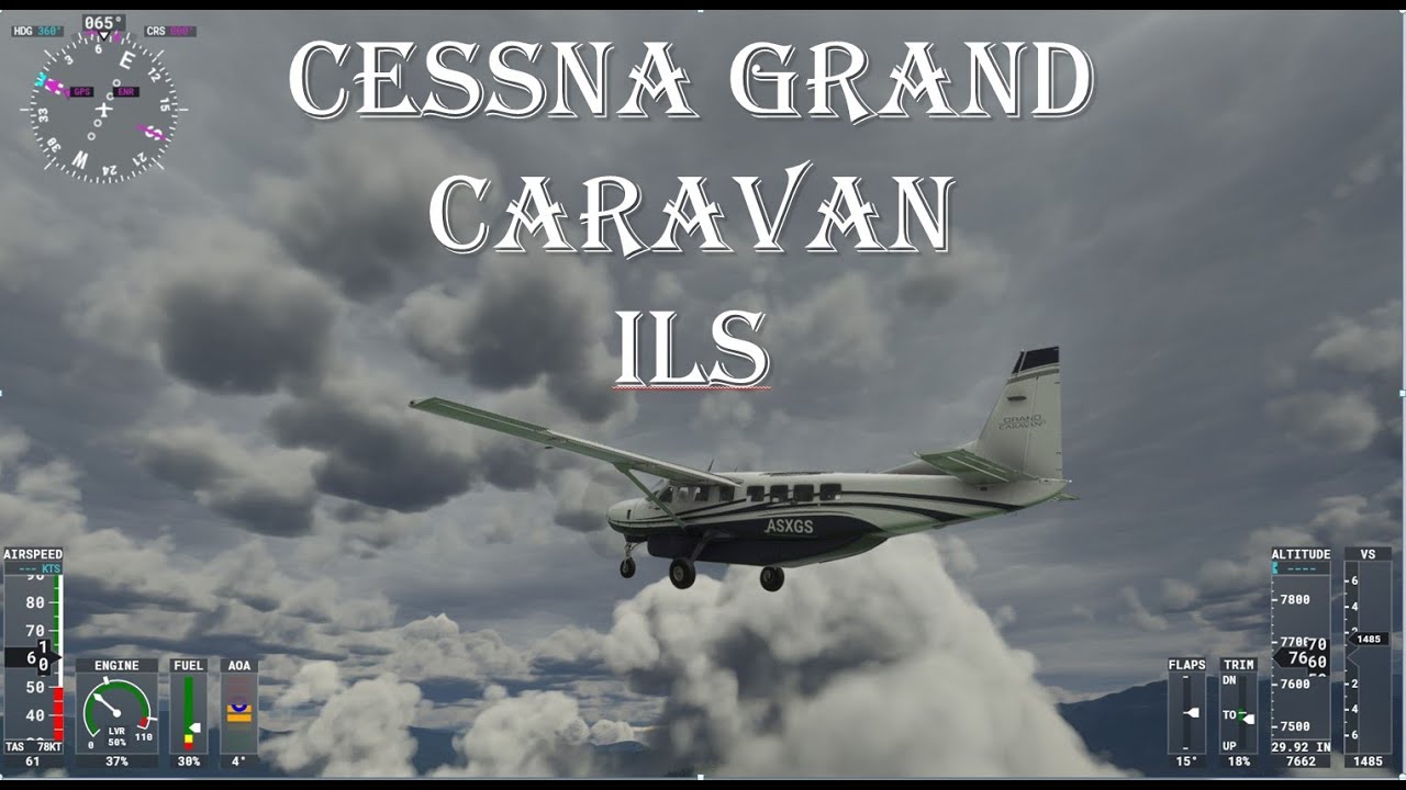 MSF 40th Edition Grand Caravan EX ILS Landing at Miami Airport - YouTube