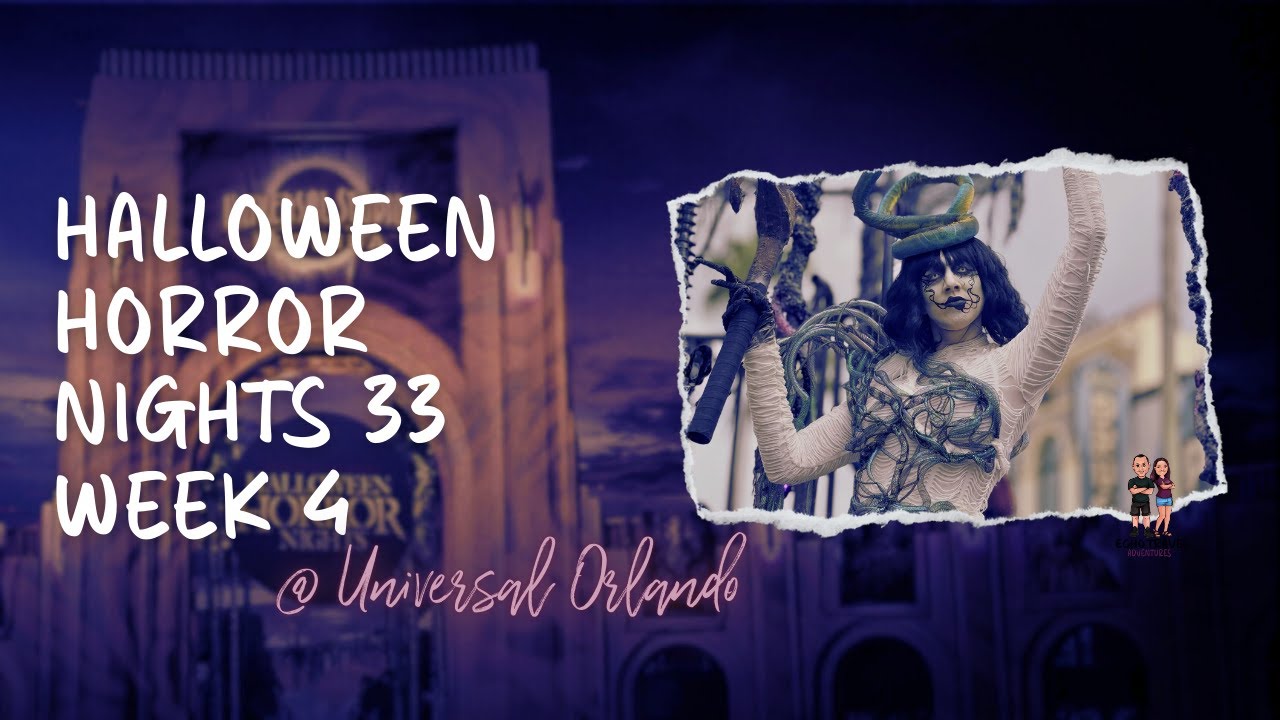 Week 4 Update of #HHN33 | Halloween Horror Nights at Universal Orlando ...