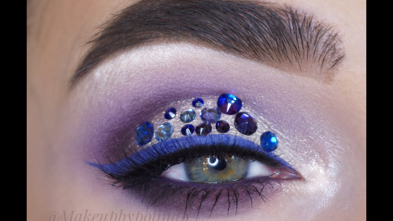 BLING BLING MAKEUP LOOK | Feat Swarovski crystals - YouTube