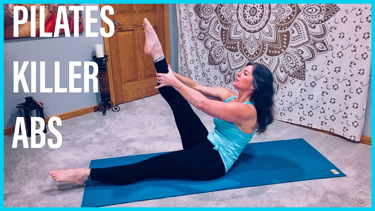 PILATES WORKOUT HOW TO GET KILLER ABS / Basic Mat Workout #12 - YouTube