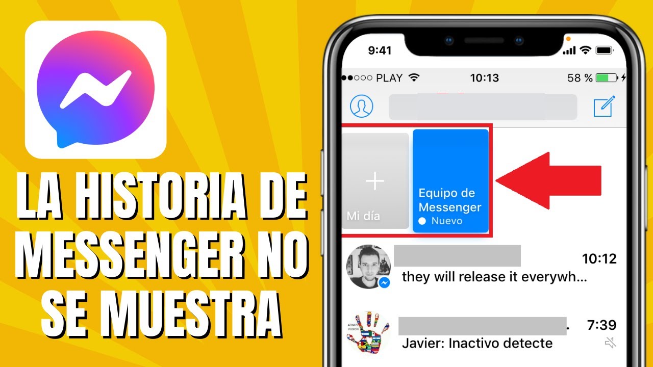 Por Qué NO Se Muestra La HISTORIA De MESSENGER (Solución) | La Historia ...