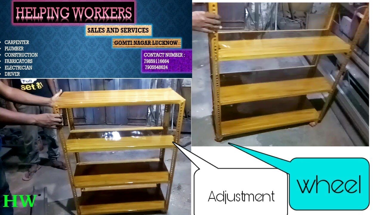 Iron rack , Movable Rack design - YouTube