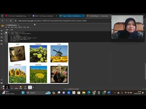 KLASIFIKASI BUNGA DENGAN ALGORITMA CNN MENGGUNAKAN COLAB - YouTube