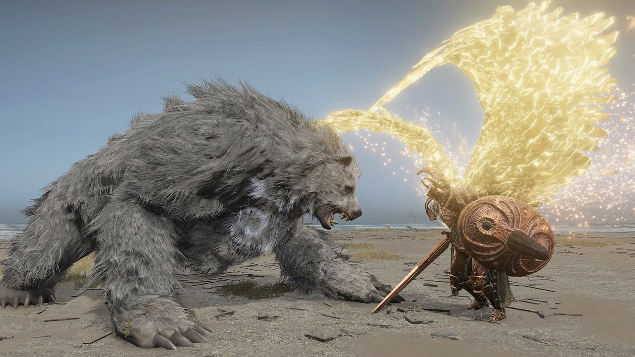 Crucible Knight Vs Animals - Elden Ring - YouTube