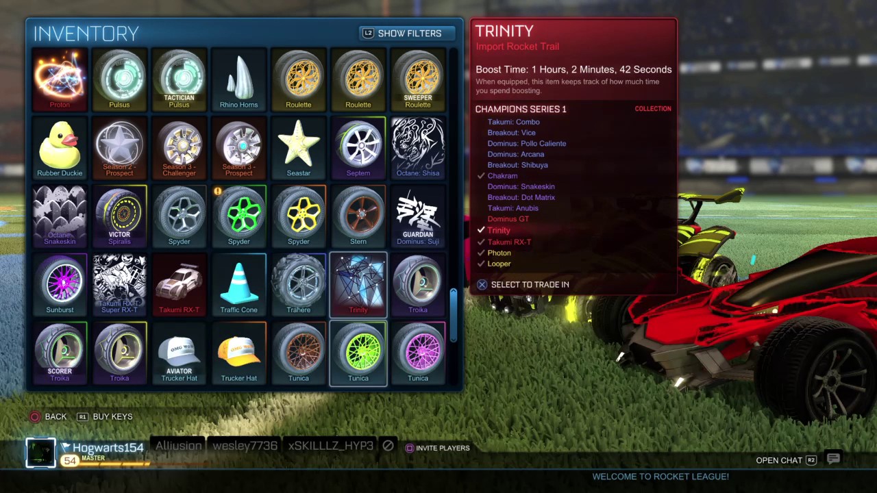 Rocket League CRIMSON DRACO - YouTube