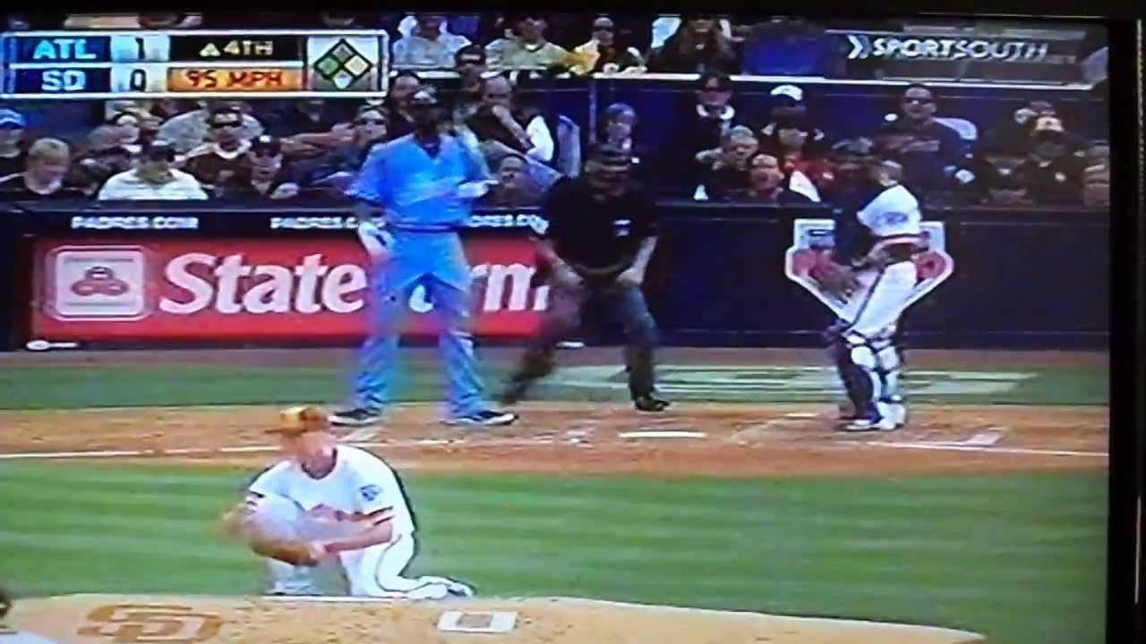 4-14-10 braves at padres in 1984 uniforms - YouTube