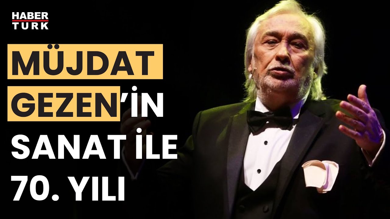Müjdat Gezen'in 70'inci sanat yılı kutlandı... - YouTube