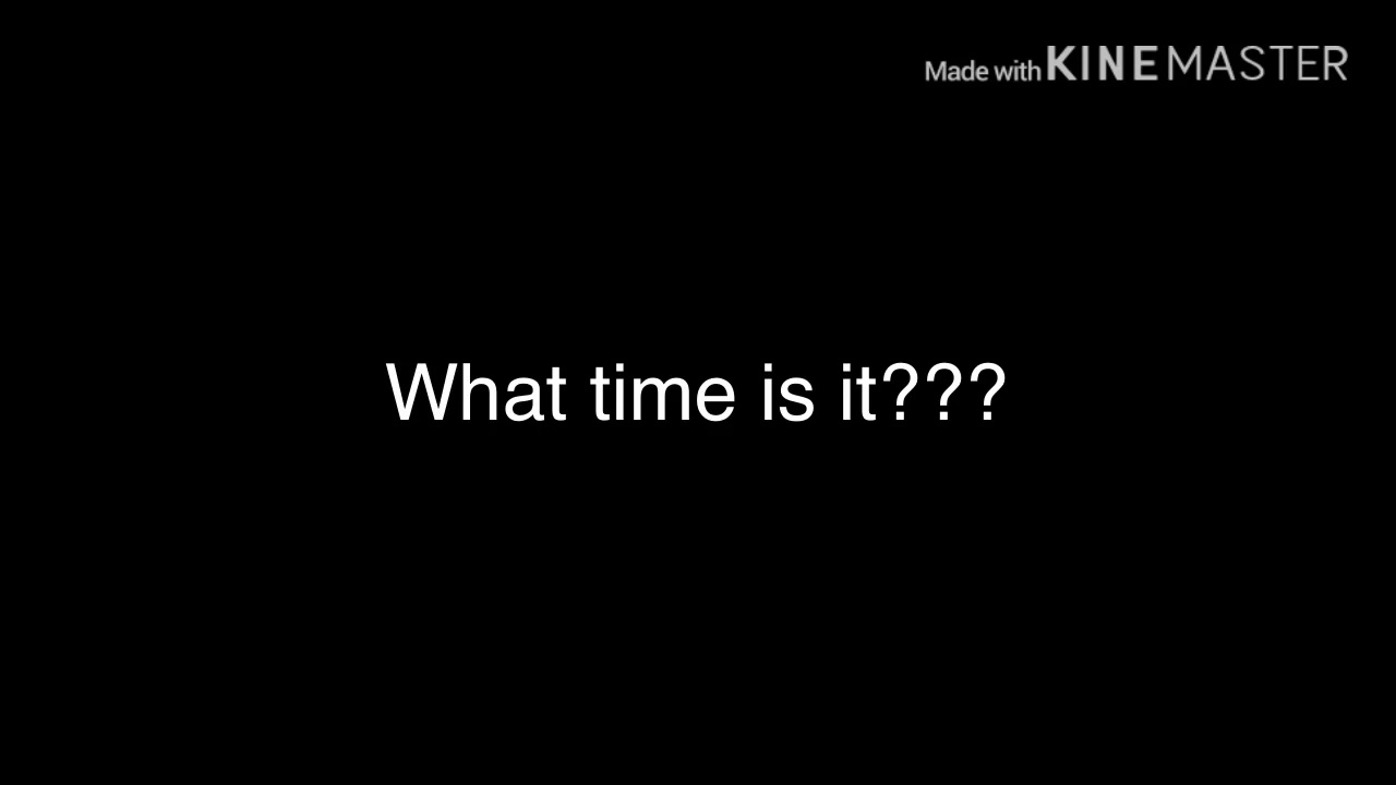 Hey, What Time Is It??? - YouTube
