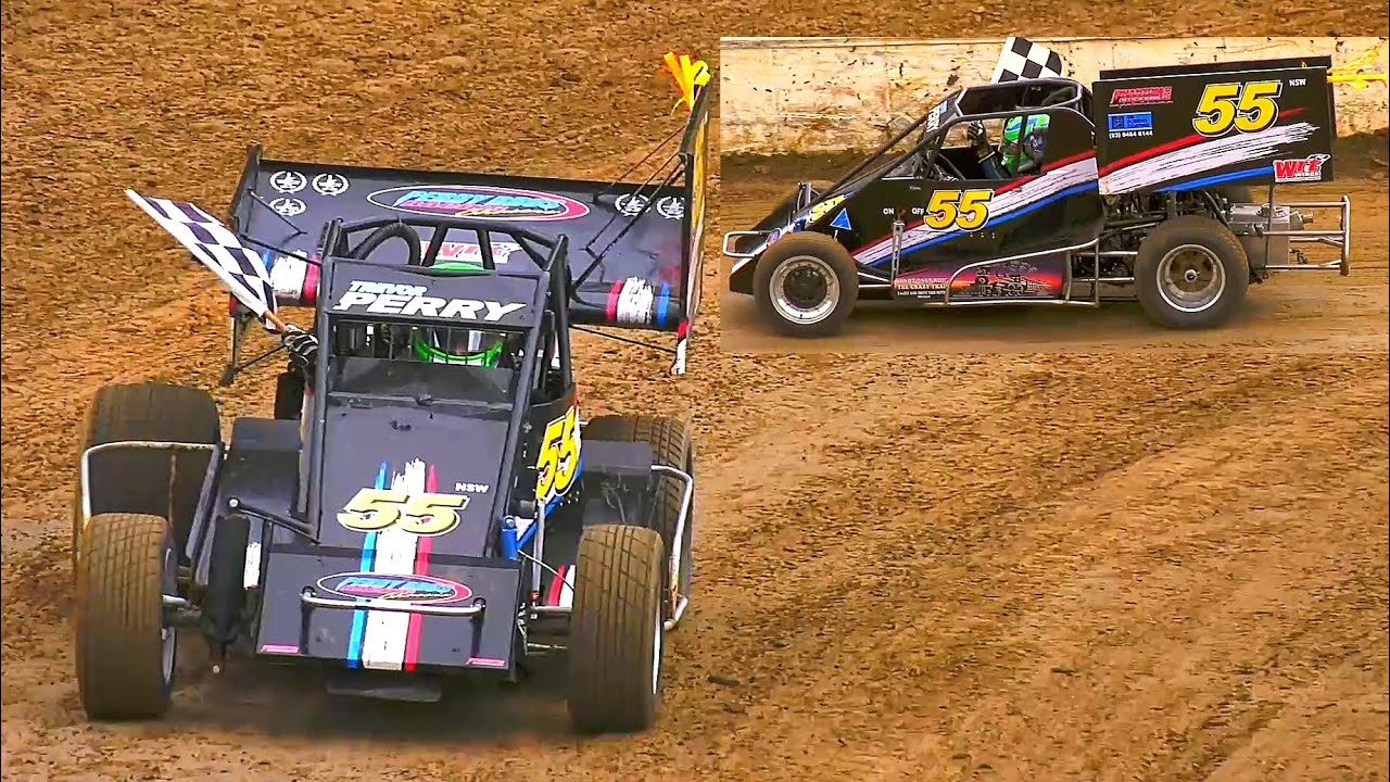 GP Midgets Final Laang Speedway 15-3-2020 - YouTube