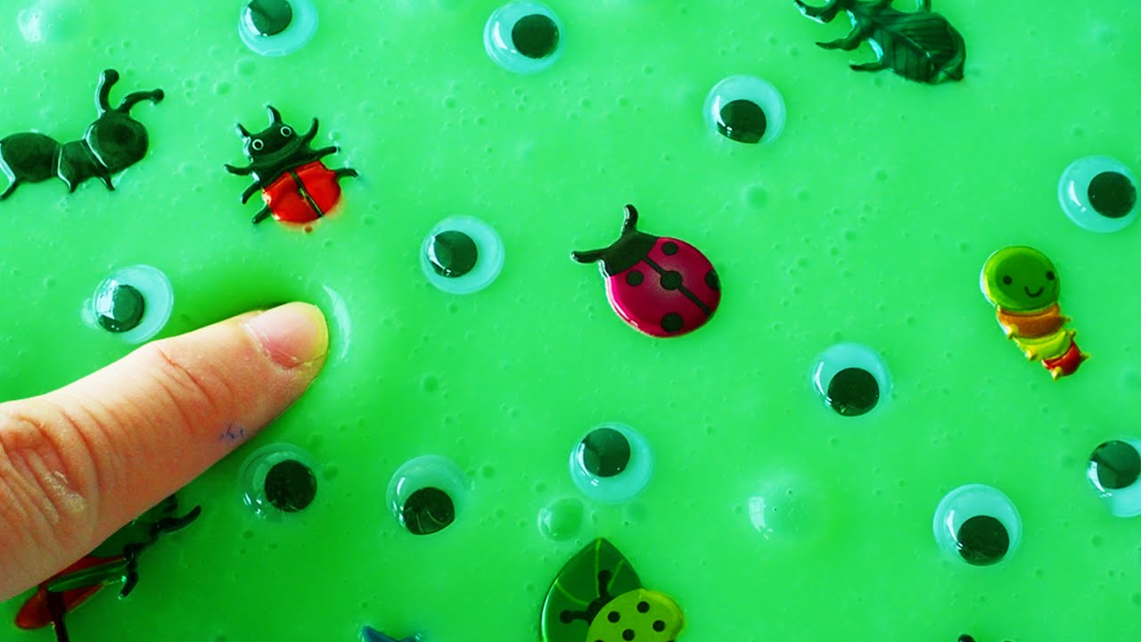 DIY HALLOWEEN MONSTER SLIME! How To Make Monster Slime without Borax by ...