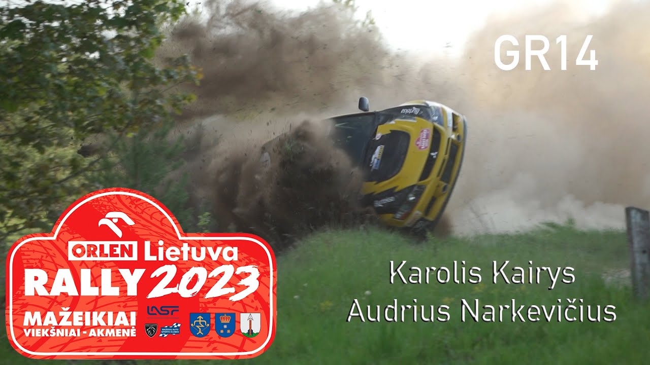 Karolis Kairys/Audrius Narkevicius crash Rally Orlen 2023 | crew ok ...