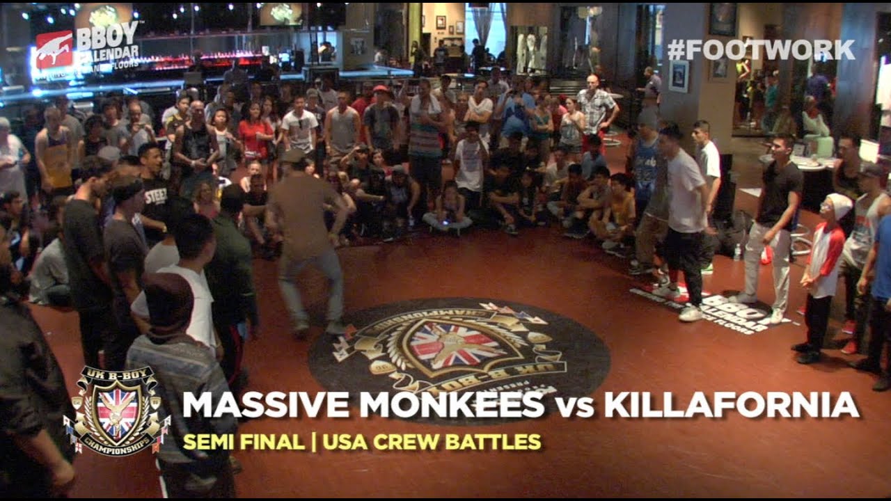 UK B-Boy Championships 2013 USA Crew Qualifier - Massive Monkees vs ...