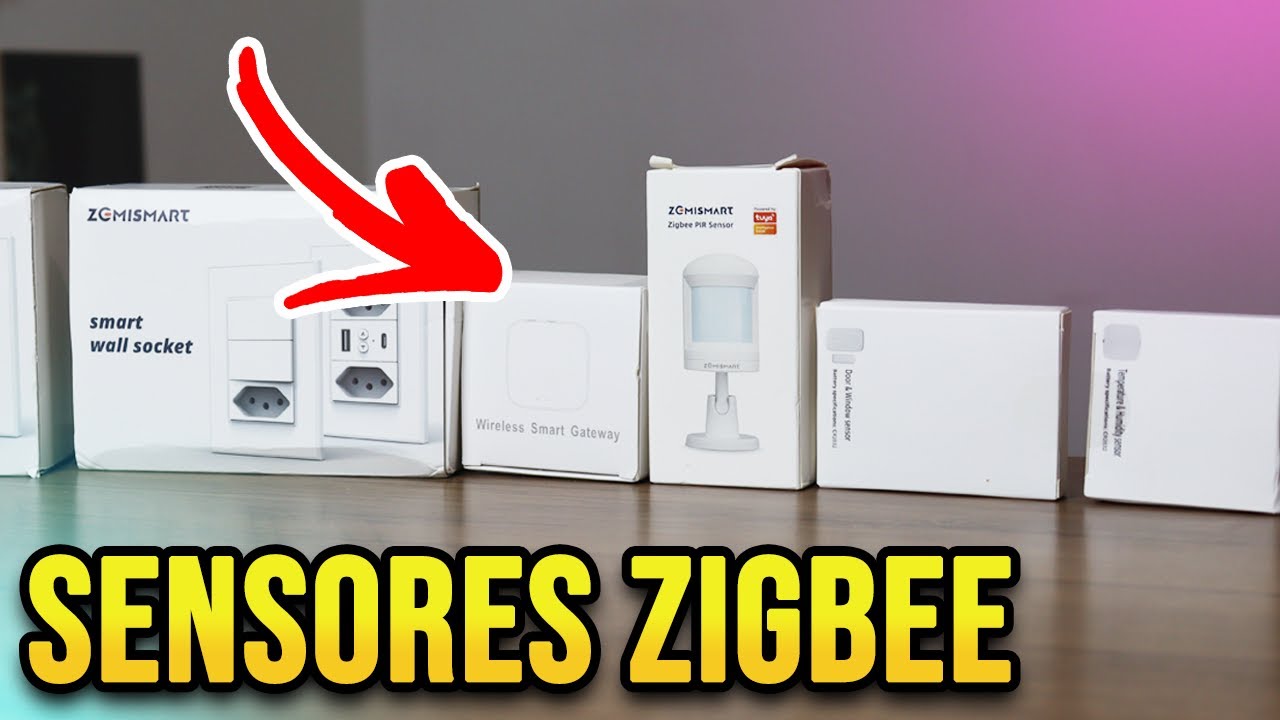 Kit Sensor Zigbee da Zemismart - com Alexa e google - YouTube