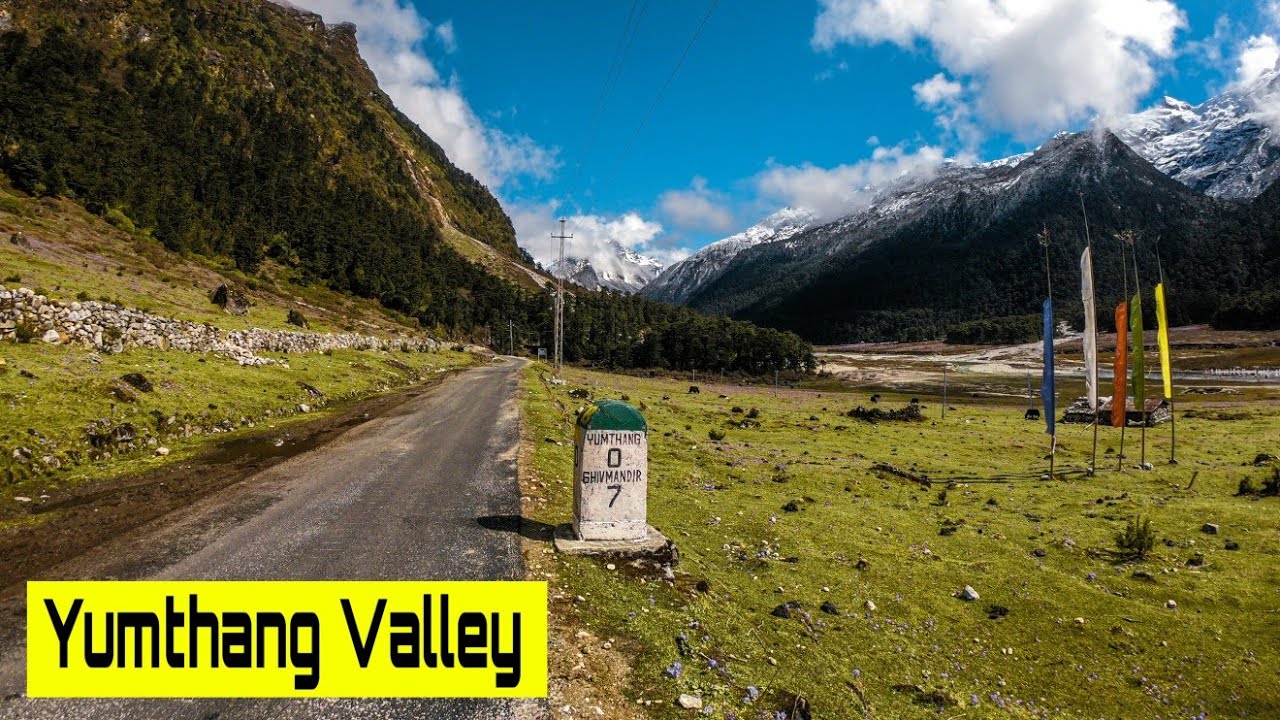 YUMTHANG VALLEY Of Flowers || Lachung to Yumthang Valley || Shingba ...